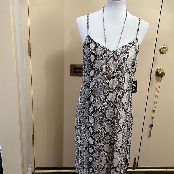 Express | Dresses | Nwt Express Snake Print Tank Dress | Poshmark